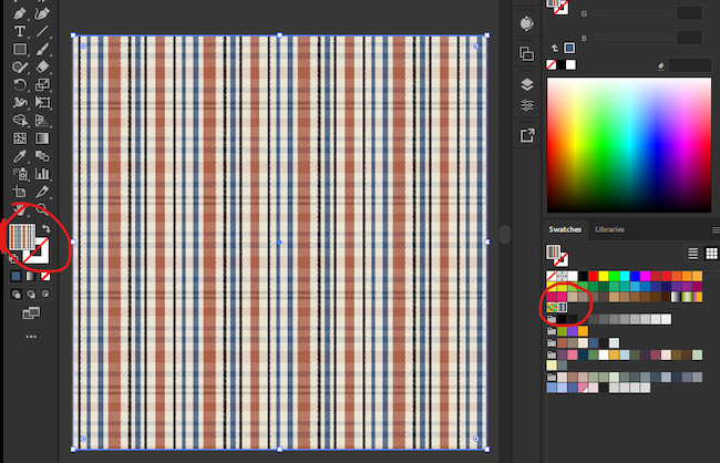 How to Create a Plaid Design in Adobe Illustrator - Step by Step ...